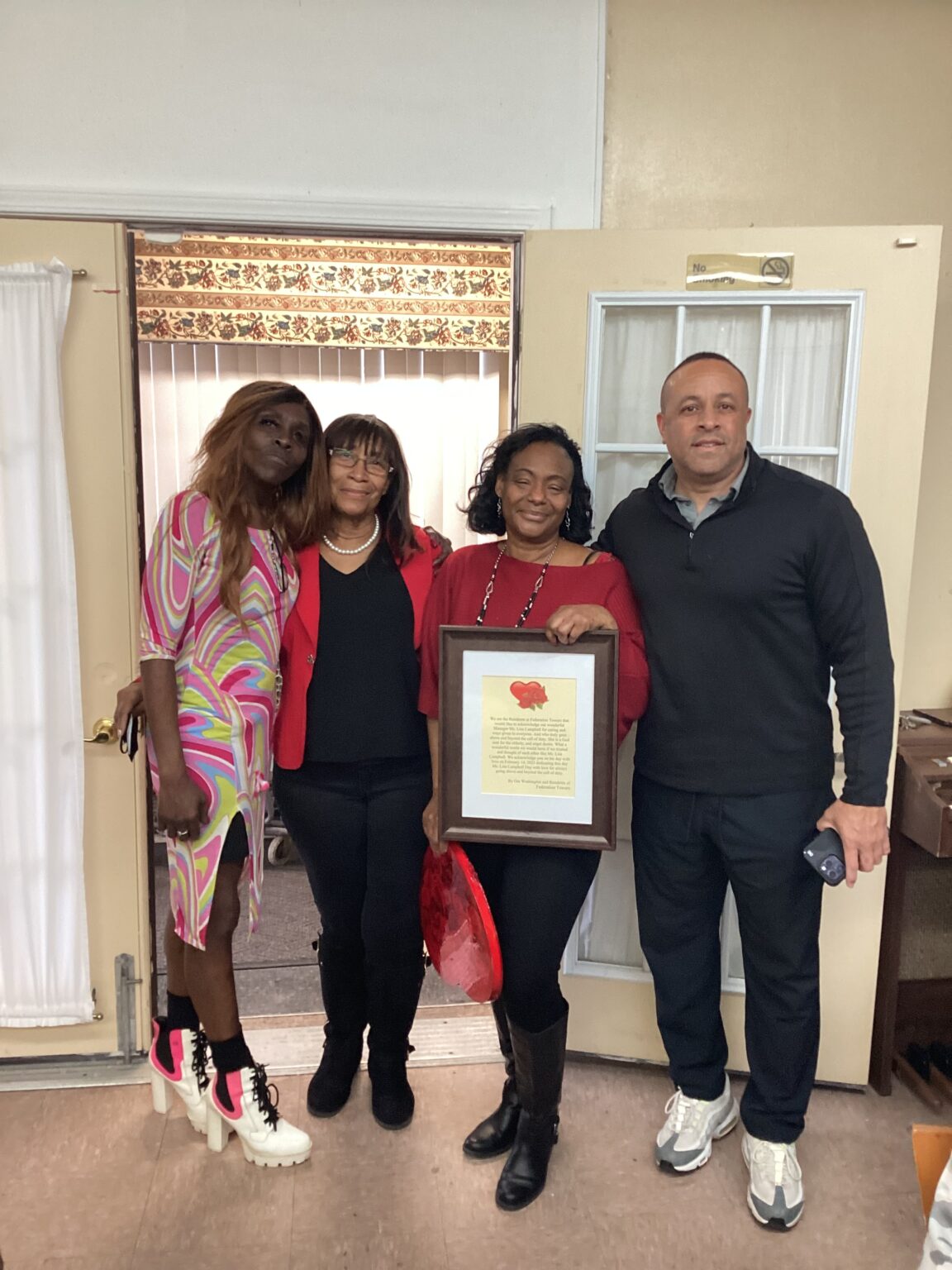 Federation Towers residents celebrate 'Lisa Campbell Day' - City of ...
